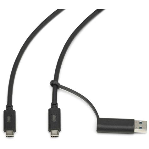 Ripley CABLE USB OWC 24 USB TYPE C CABLE WITH TETHERED USB TYPE A ADAPTER