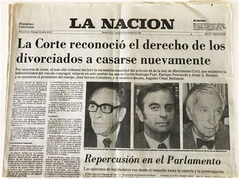 A 30 Años De La Ley De Divorcio La Historia De Amor Que Cambió El