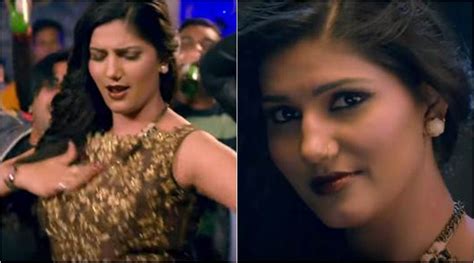 Watch Bigg Boss 11 Contestant Sapna Choudharys First Bollywood Dance