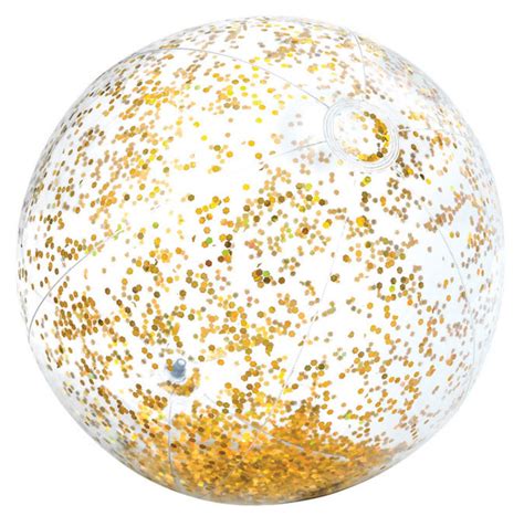 Intex 58070ep Inflatable Glitter Beach Ball Assorted Colors — Life And