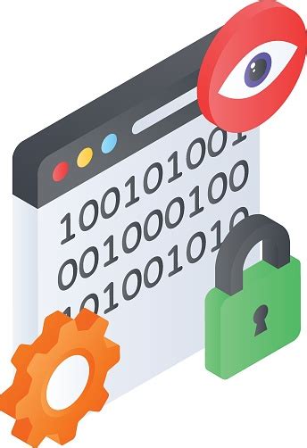 Previewing Files And Source Code Isometric Concept Distributed Version
