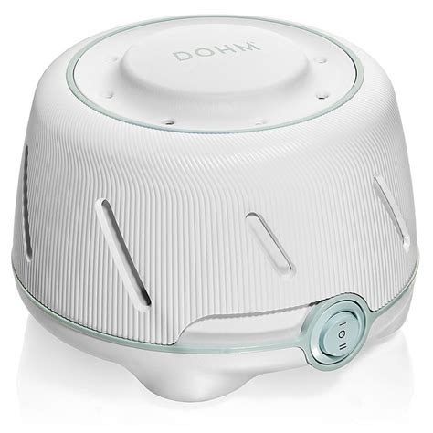 Yogasleep Dohm White Noise Sound Machine In White Blue White Noise