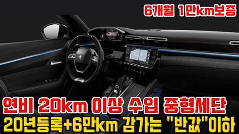 얼마 안타고 감가 오지게 맞은 수입 중형세단 이 가격 맞다고 Youtube