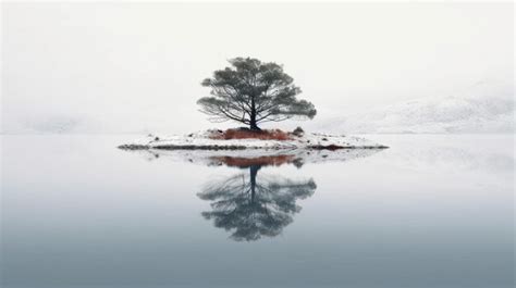 Premium Photo Generative Ai Serenity In Simplicity