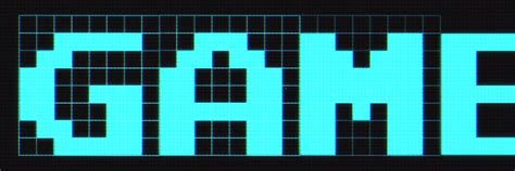 The 8 Bit Arcade Font Deconstructed Pomagalnik