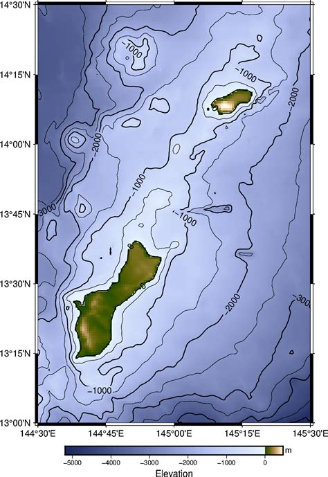 2 Create A Contour Map — Pygmt