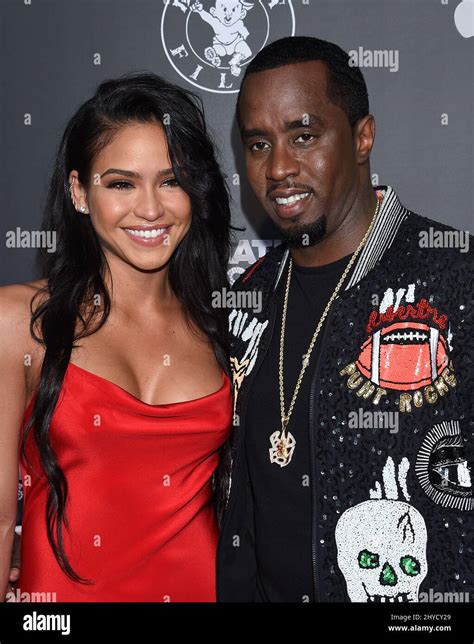 Cassie Ventura And Sean Combs Attending The Cant Stop Wont Stop A