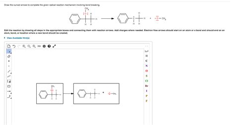 Solved Draw The Curved Arrows To Complete The Given Radical Chegg