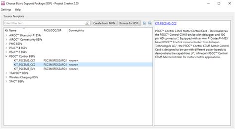 Kit Psc3m5 Cc2 Psoc Psoc™ Control C3 Documentation