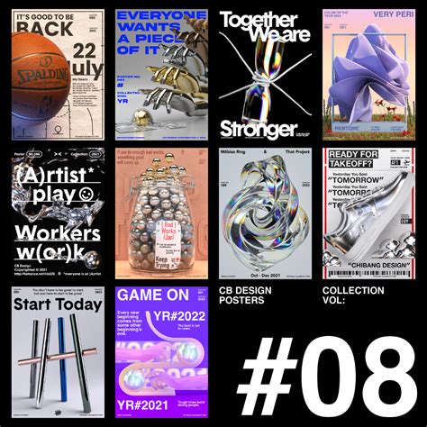 Cb Poster Collection Vol08 On Behance Graphic Design Posters Book Design Inspiration Poster
