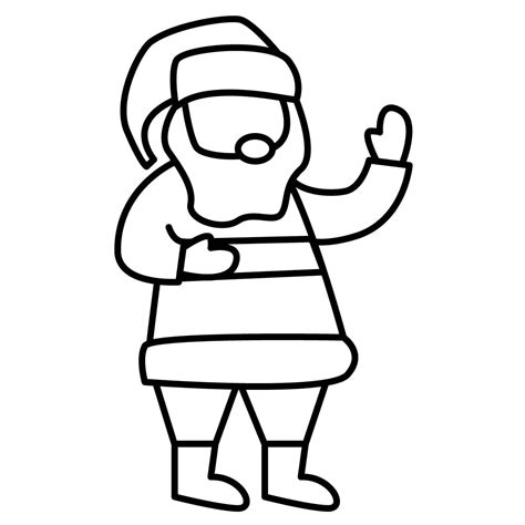 Dibujos De Navidad Para Colorear Santa Claus Christma