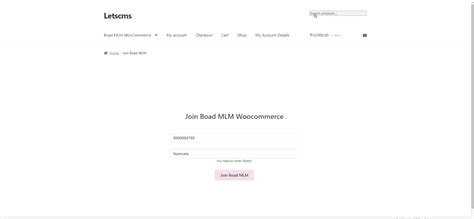Woocommerc Board Multi Level Marketing Mlm Plan Documentation