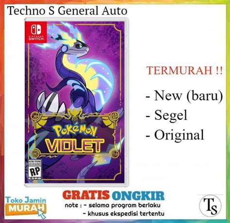 Jual Nintendo Switch Pokemon Violet Edition Kaset Cd Bd Nintendo Switch Pokemon Scarlet Violet