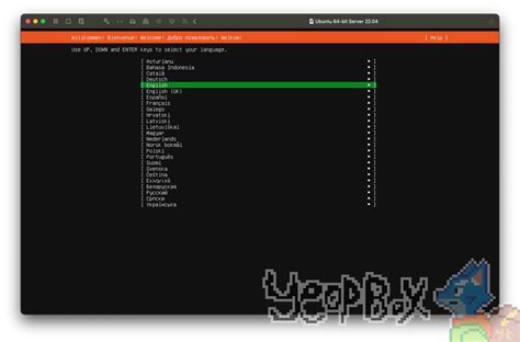 Ubuntu Server Yeopbox