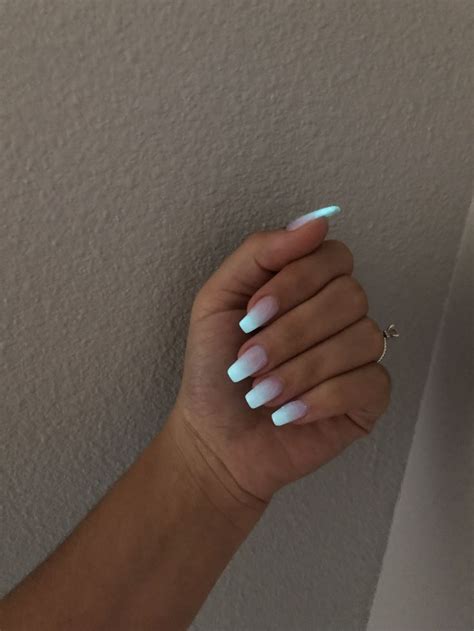 Glow In The Dark Ombre Nails In 2024 Classic Nails Glow Nails Gel Nails