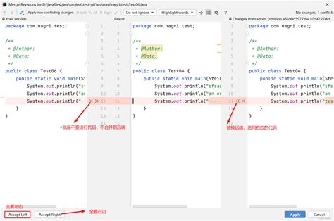Idea中解决Git冲突问题及merge代码消失问题git常用tips git NPE GitCode 开源社区