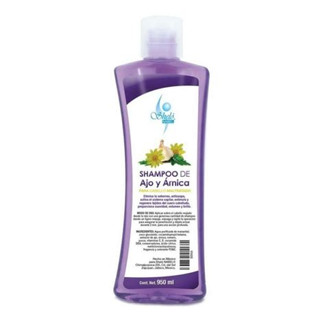 Shampoo Shelo Nabel De Ajo Y Árnica 950 Ml Walmart En Línea