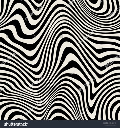 Vector Seamless Pattern Abstract Striped Texture Vetor Stock Livre De Direitos