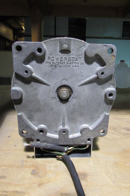 Lot Detail Powerstat Variable Autotransformer