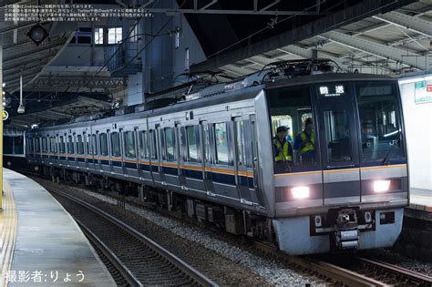 2nd Train 【jr西】207系t25編成が単独で試運転の写真 Topicphotoid92920