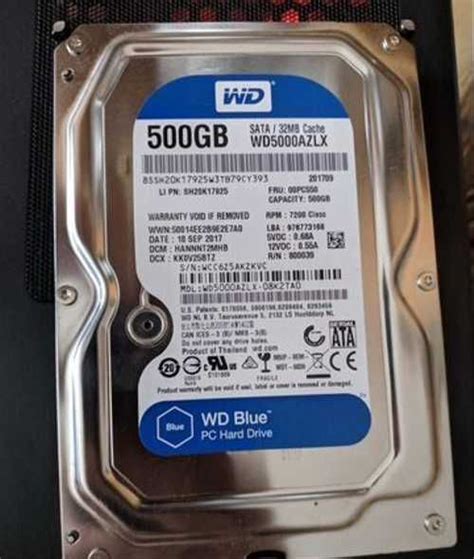Western Digital WD Blue Desktop WD5000azlx 500GB | Festima.Ru – частные ...