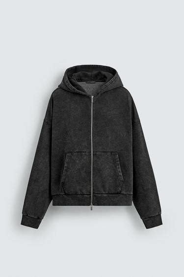 Bluzy Męskie Z Kapturem Zara Polska