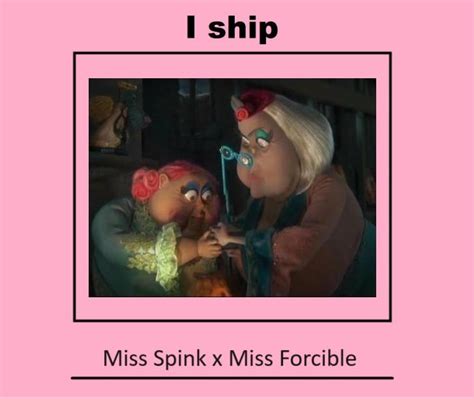 I Ship Miss Spink X Miss Forcible By Callmeblackbeauty On Deviantart
