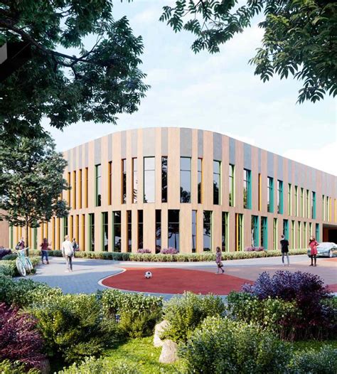 Olimpic School Project Of Architecture Bureau — Aimm Architecture