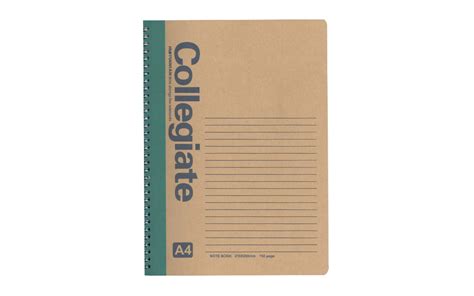 Ar دفتر جامعي A4 ١٠٠ ورقة En Collegiate Notebook A4 100