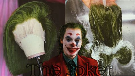 Joker Craft 🤡 I Mixed Hair Dyes Together To Get This Deep Olive Green