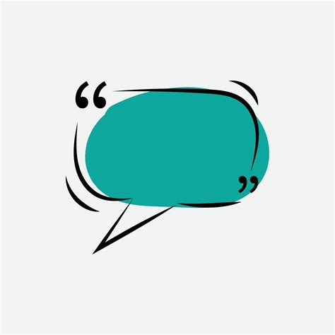 Quote Box Frame Texting Quote Blank Template Box Design Box Quotation Bubble Blog Symbols