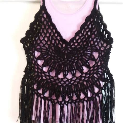 Pdf Sizes S To 3x Crochet Pattern Only Amazon Lace Festivaltop Etsy