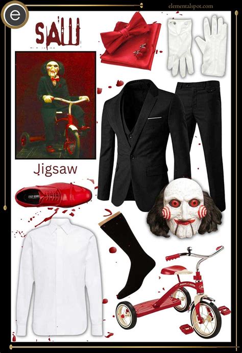 Dress Up Like Jigsaw From Saw Elemental Spot
