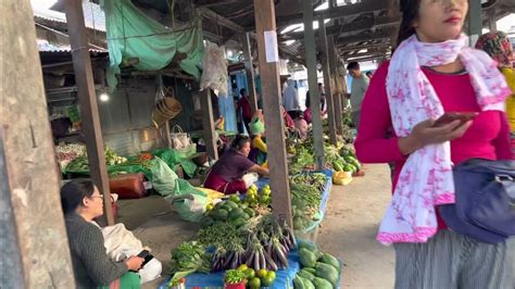 Aalo Local Vegetable Daily Marketwest Siang Districtarunachal Pradesh
