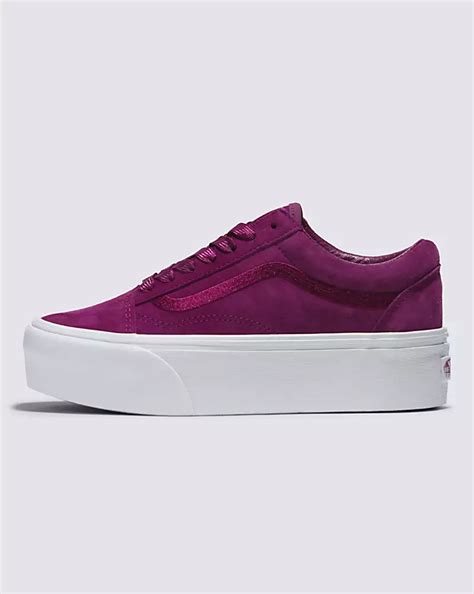 Old Skool Stackform Mono Embroidery Shoe