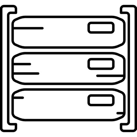 Web Server Free Technology Icons