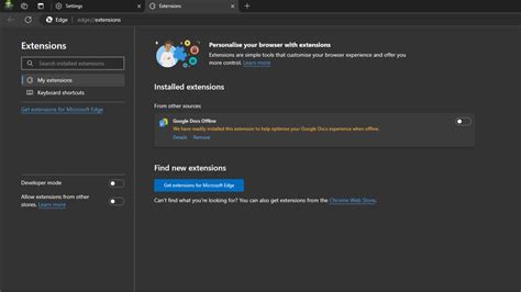 Sideloading An Extension In Microsoft Edge Prometheus Computing