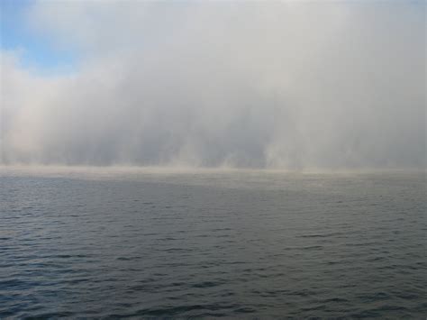Dredging Nome Mans Land Bering Sea Fog