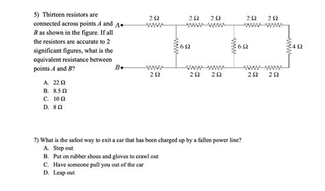 VIDEO Solution 5 Thirteen Resistors Are Connected Across Points A And