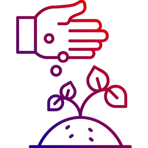 Seeding Generic Gradient Outline Icon