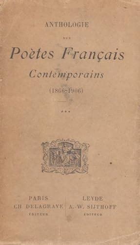 Petite Anthologie Des Poetes Francais AbeBooks