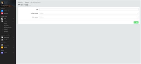 Create New Source Yeni Kaynak Oluştur Monosign