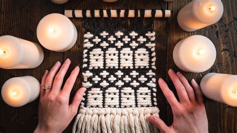 Halloween Ghost Overshot WEAVING Tutorial YouTube