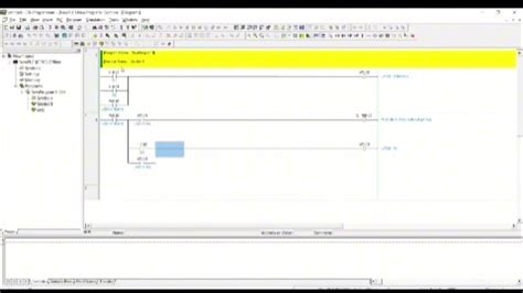 rangkaian garasi otomatis dengan cx programmer desifa syafitri pratama