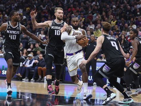 La Lakers Vs Sacramento Kings Game Stats