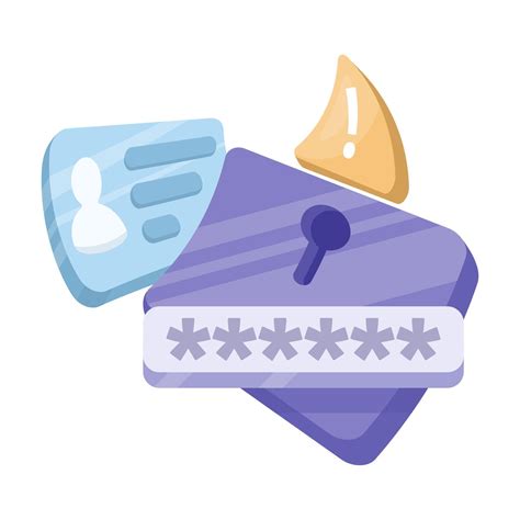 Incorrect Password Concept Incorrect Password Notification With Warning Sign Symbol Error