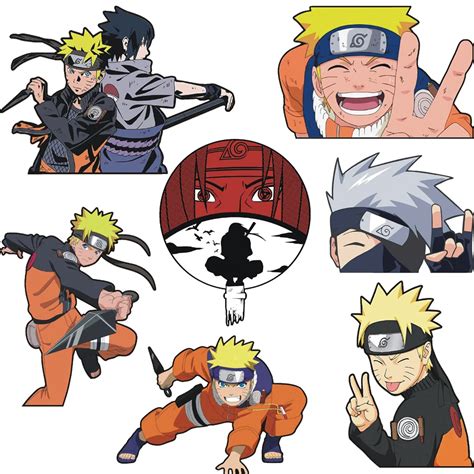 Generic Naruto Car Reflective Stickers Akatsuki Kisame Styling