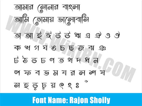 Awesome 5 Bangla Stylish Fonts অসাধারণ ৫ টি বাংলা স্টাইলিশ ফন্ট