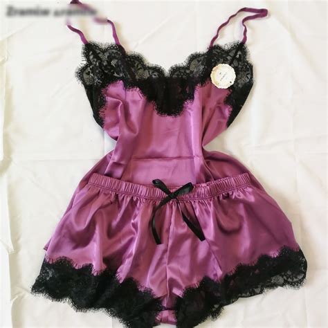Sissy Sleepover Satin Pajama Set Sissy Dream