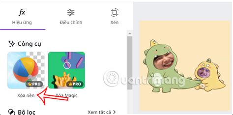 Cách Xóa background trong canva trên trang web Canva